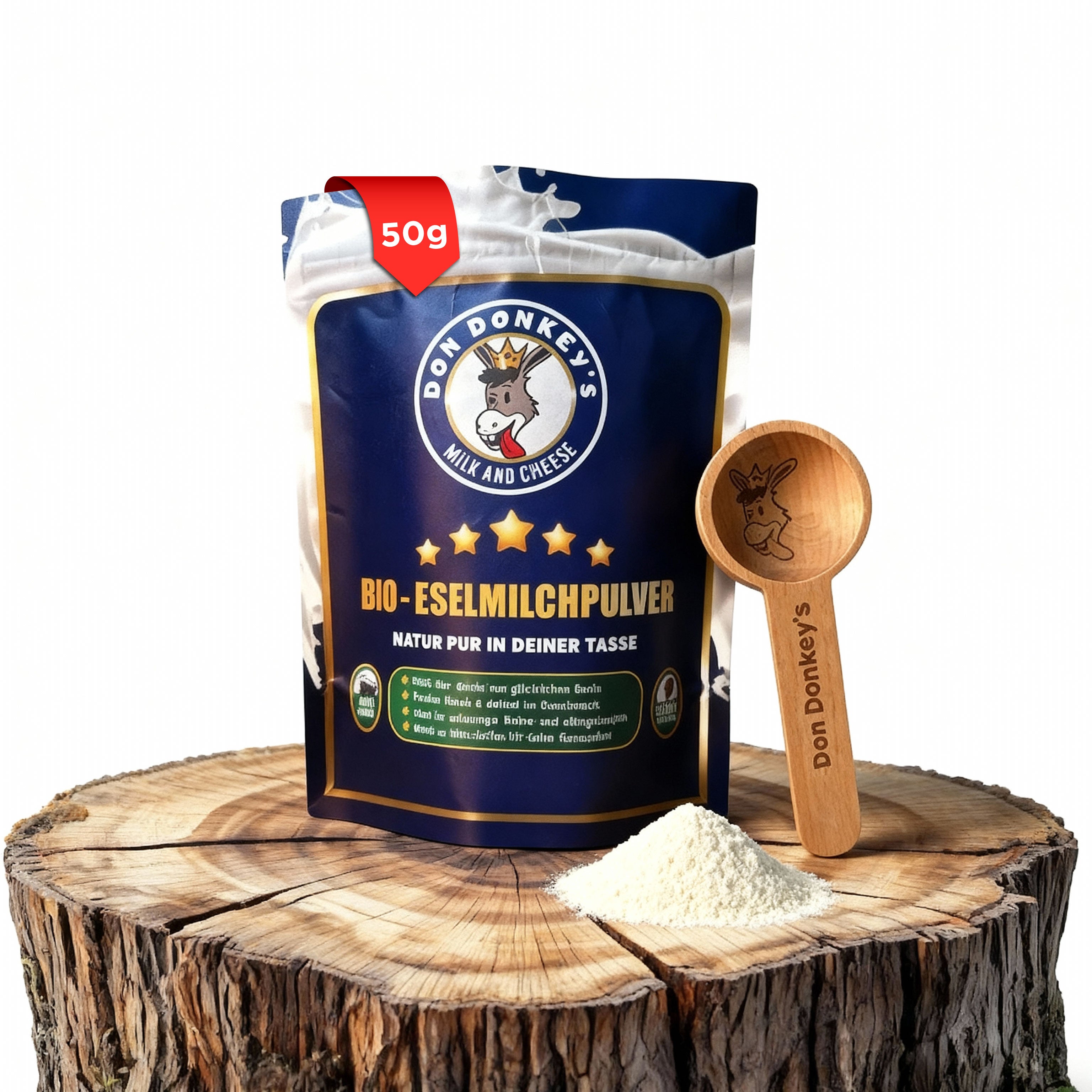Frische Eselmilch aus natürlicher Haltung – DON DONKEY'S®
