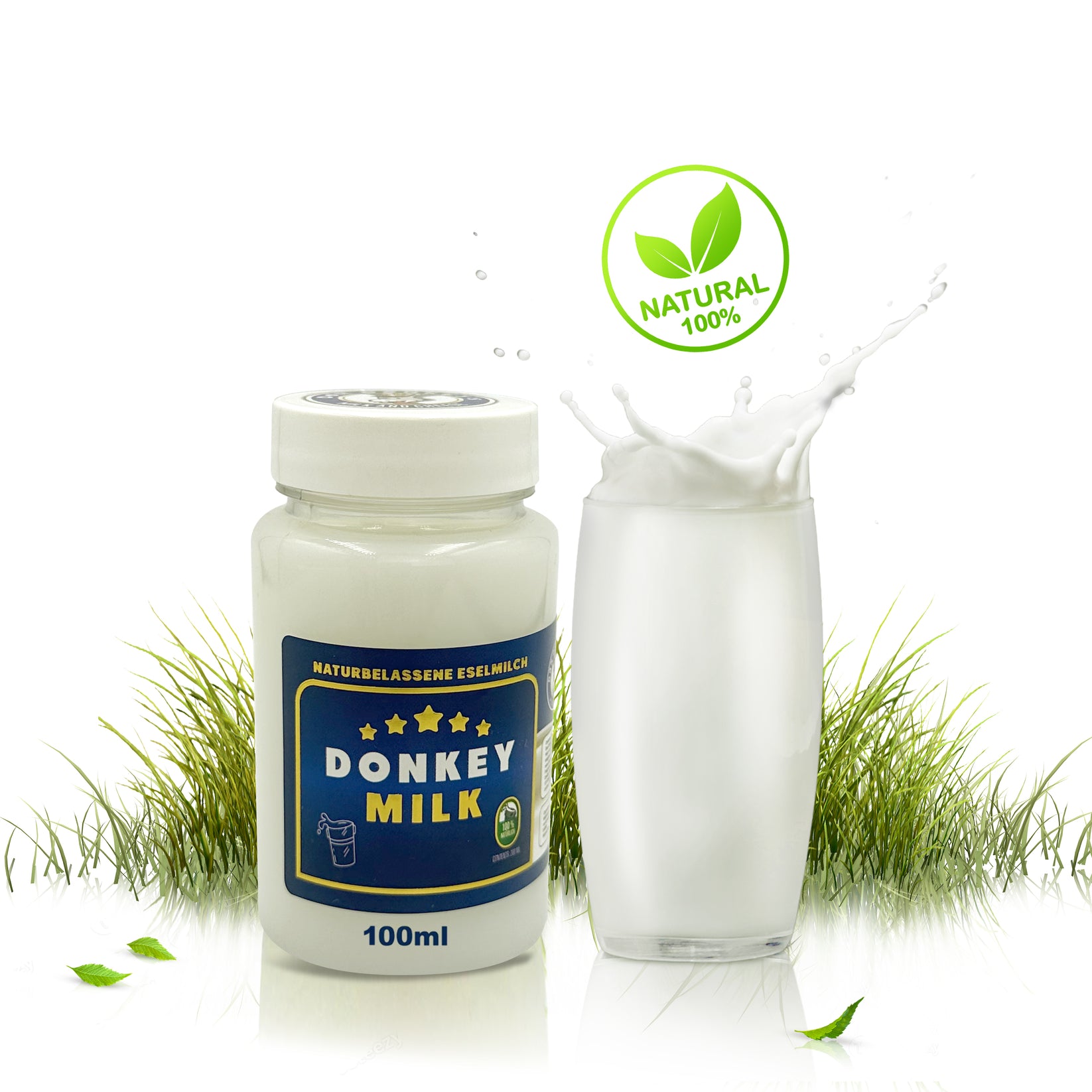 Frische Eselmilch aus natürlicher Haltung – Don Donkey's®